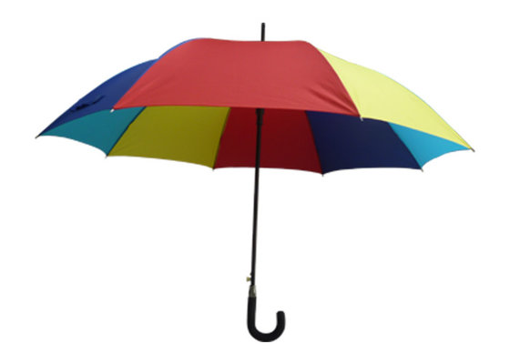 Parapluie de golf d'arc-en-ciel de 23 de pouce 27 nervures de pouce 8 pour annoncer la promotion
