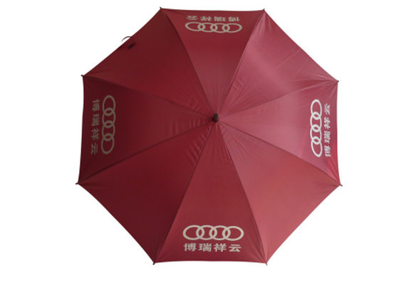Logo fait sur commande imprimant le parapluie compact de golf, parapluie léger de golf pour le magasin