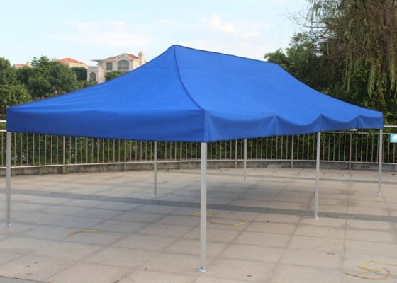 3x6 bleus sautent l'impression d'écran d'auvent de belvédère facile portent pour la publicité du marché