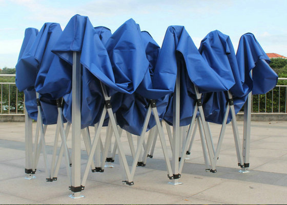 Imperméables résistants bleu-foncé sautent le belvédère 3x6 pour l'affichage de manifestation commerciale