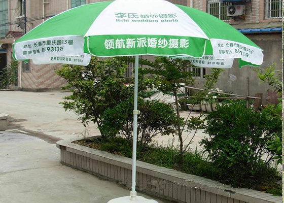 Jardin pliant des parapluies de publicité extérieure protégeant du vent pour l'article de cadeau de promotion