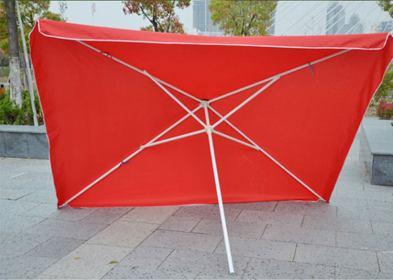 Parasol extérieur carré commercial de parapluie, parasol de jardin de 2,7 M avec la copie de logo