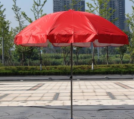 Promotion annonçant le parapluie de plage de Sun de parasol du polyester 190T