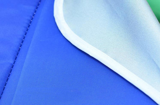 Cadre de parapluie de plage de promo d'écran en soie de logo et parapluie durables adaptés aux besoins du client de tissu