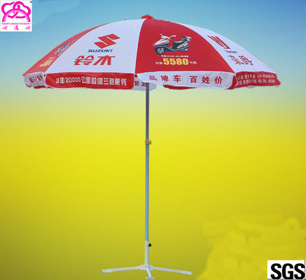 parapluie promotionnel extérieur de parasol de parapluies de logo d'affaires de 2.8m