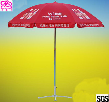 Parapluies promotionnels de golf de parapluie fait sur commande de taille avec l'impression de transfert de chaleur
