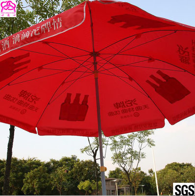 Parapluies promotionnels de golf de parapluie fait sur commande de taille avec l'impression de transfert de chaleur