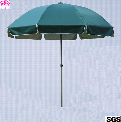 Parapluie de Sun extérieur de belle plage promotionnelle avec la taille faite sur commande
