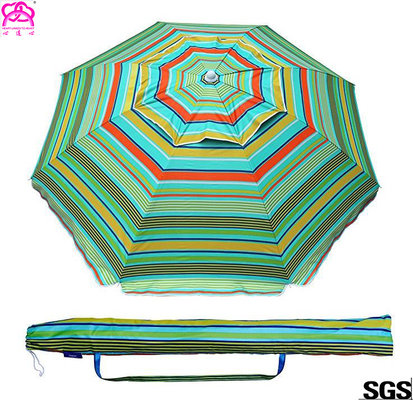 Professional UV Protection Outdoor Parasol Umbrella With Carbon Steel Ribs
