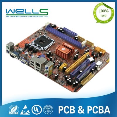 OEM/ODM Turnkey PCB Printed Circuit Board Assembly 1.6MM Board Thickness