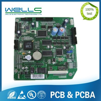 Customized SMT PCB Assembly UL RoHS Certificated FR4 Base Material