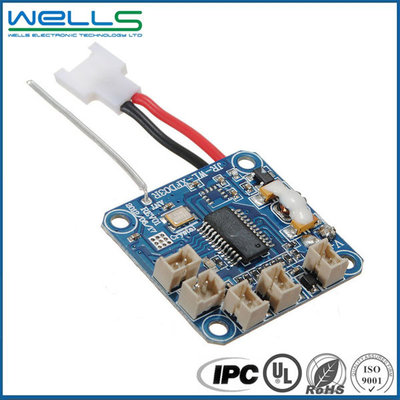 OEM Custom Circuit Board Assembly FR4 Base Material 2OZ Copper Thickness
