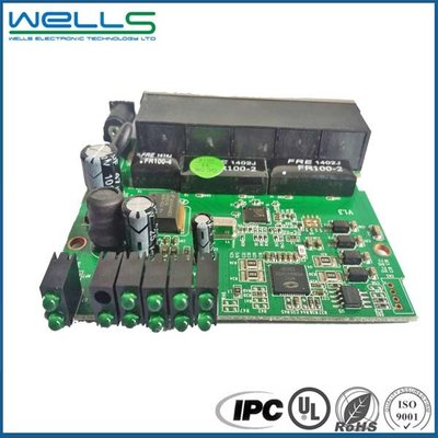 Smart PCB PCBA Manufacturer bule green for Smart Home Switch and control board Custom Electronics Printed Circuit Board