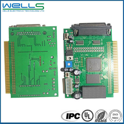 Green Solder Mask Circuit Board Assembly ISO9001:2015 Certificated