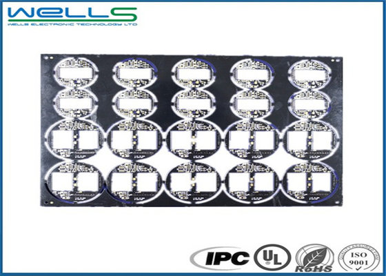 Aluminum Pcb Printed Circuit Board 2 Layers Single Side 1OZ Copper 1.2MM Thickness