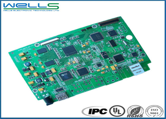 Industrial PCB prototype of multilayer 1oz FR4 High TG ENIG IPC-6012D