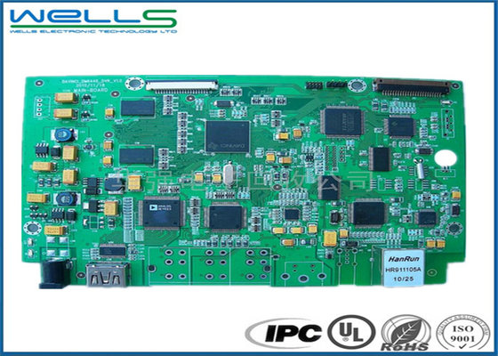 Industrial PCB prototype of multilayer 1oz FR4 High TG ENIG IPC-6012D
