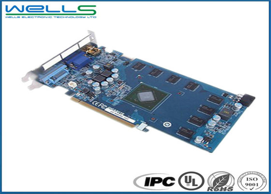 Industrial pcb PTH25um manufacturing of multilayer 1oz FR4 High TG ENIG IPC-6012D