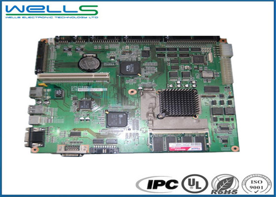 Turnkey PCB Assembly manufacturing of multilayer 1oz FR4 High TG ENIG IPC-6012D