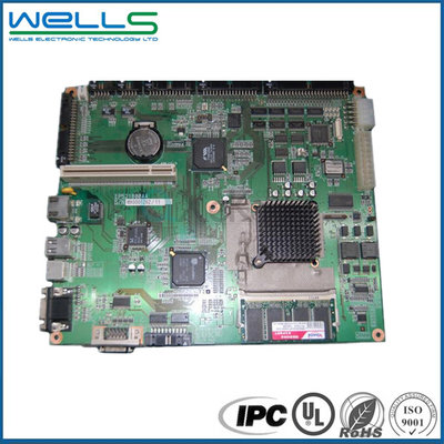 Turnkey PCB Assembly manufacturing of multilayer 1oz FR4 High TG ENIG IPC-6012D