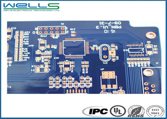 SMT PCB Assembly manufacturer of multilayer 1oz FR4 High TG ENIG IPC-6012D