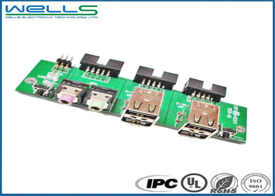 Automotive PCB Assembly of multilayer 1oz FR4 High TG ENIG IPC-6012D