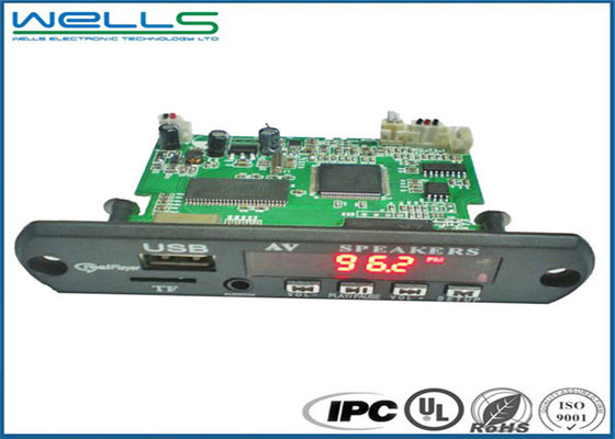 Automotive PCB Assembly of multilayer 1oz FR4 High TG ENIG IPC-6012D