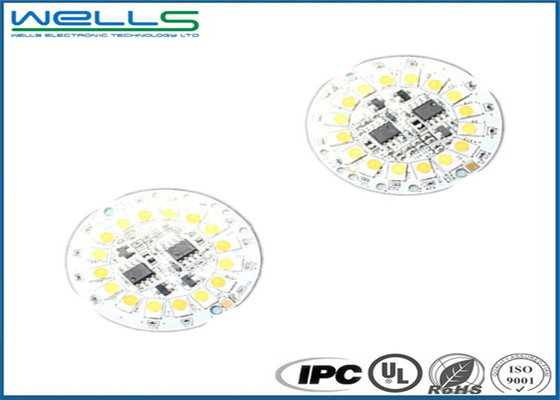 2OZ Copper Custom Circuit Board Assembly LED White PCB PCBA Service For Eletcronics