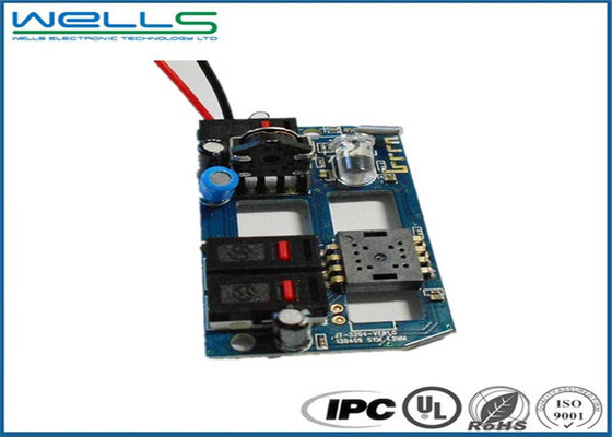Custom Electronic Led Tv Industrial PCB , FR4 Pcba Circuit Boards Assembly 4 Layers