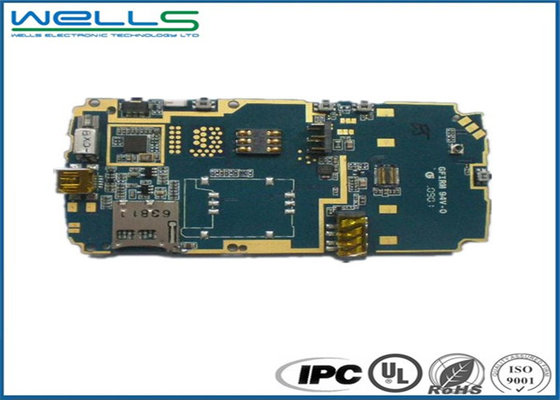 穴PCB SMTアセンブリPCBAを通した耐久の習慣のプリント基板6つの層