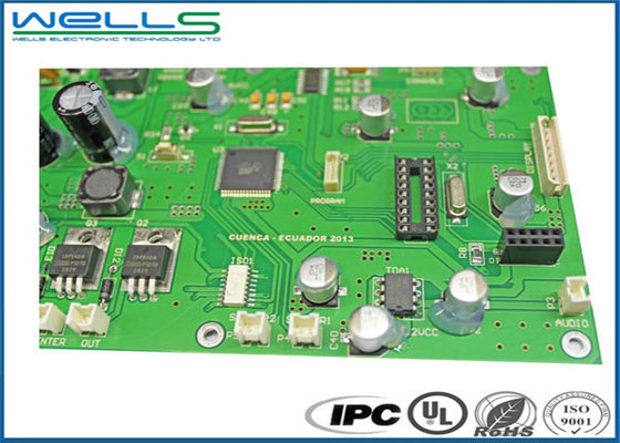 Custom-Made PCB Circuit Board Assembly Electronic ENIG 1.6mm Thickness