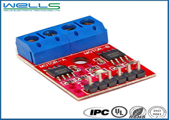 FR4 Base Material ndustrial PCB Electronic 1OZ Copper Thickness RoHS Approved