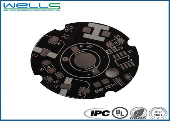 Fr4 4 Layer PCB Assembly Prototype Green / Black Color 1.6MM Board Thickness