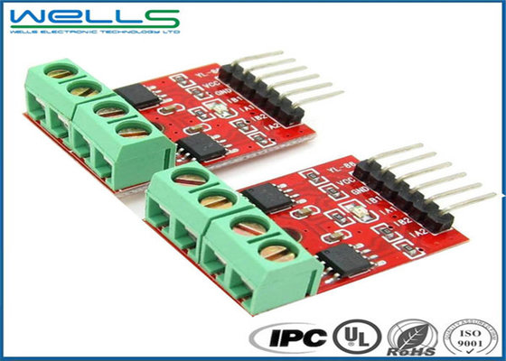 IPC-A-610D Electronic Board Assembly FR4 Base Material 1OZ Copper