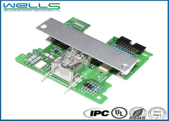 IPC-A-610D Automotive PCB Assembly FR4 Base Material With HASL Surface Treatment