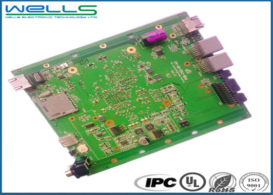FR4 High TG PCB Assembly Services ENIG Surface UL RoHS Certification