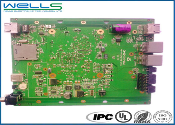 FR4 High TG PCB Assembly Services ENIG Surface UL RoHS Certification