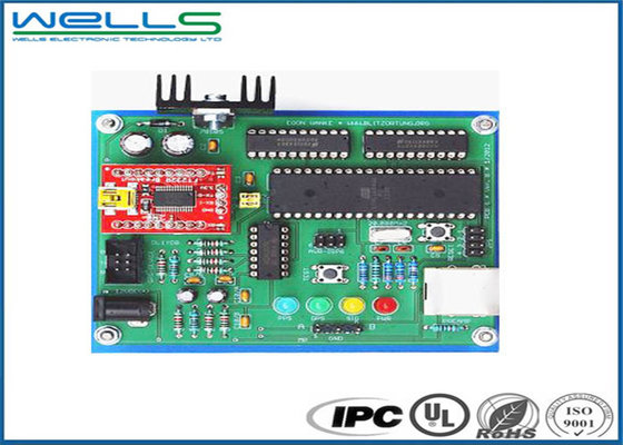 FR4 Green 1.0mm Customized PCB Assembly With One Stop Services