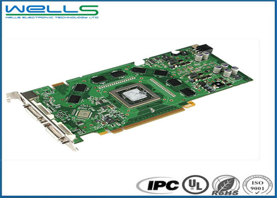 FR4 Blue 1.0mm Custom Circuit Board Assembly With OEM/ODM/EMS Services