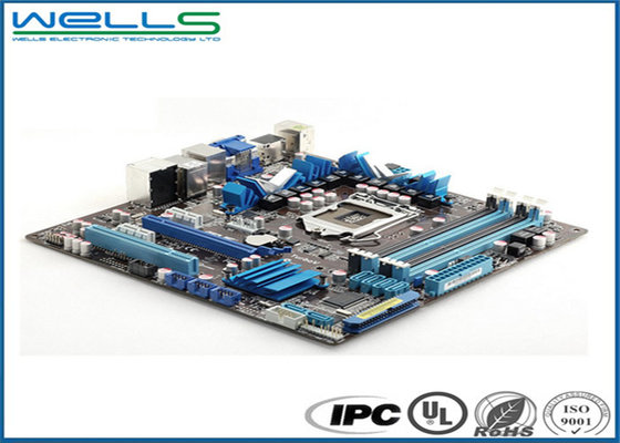 Smart PCB Assembly prototype of multilayer 1oz FR4 High TG ENIG IPC-6012D
