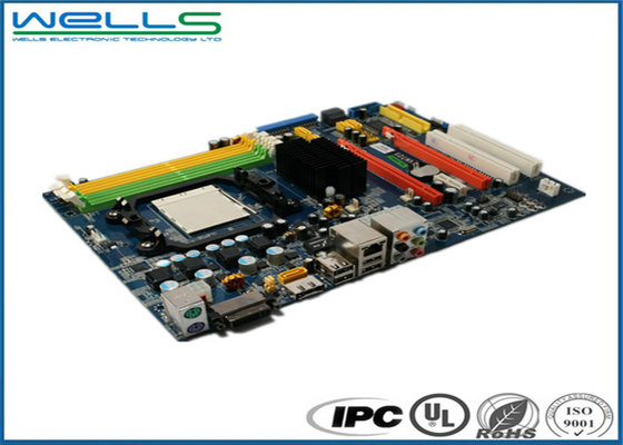Smart PCB Assembly prototype of multilayer 1oz FR4 High TG ENIG IPC-6012D