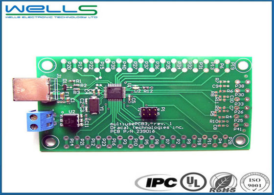 Smart PCB Assembly prototyping of multilayer 1oz FR4 High TG ENIG IPC-6012D
