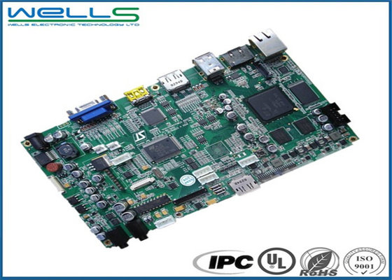Smart PCB Assembly Fabrication of multilayer 1oz FR4 High TG ENIG IPC-6012D