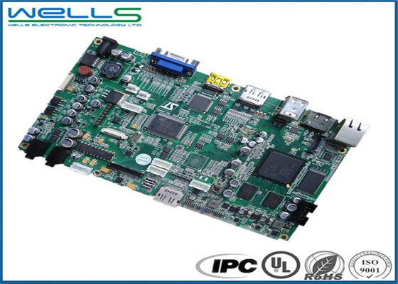 Smart PCB Assembly Fabrication of multilayer 1oz FR4 High TG ENIG IPC-6012D