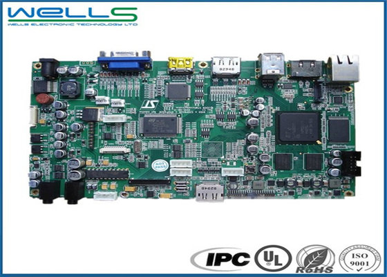 Smart PCB Assembly Fabrication of multilayer 1oz FR4 High TG ENIG IPC-6012D
