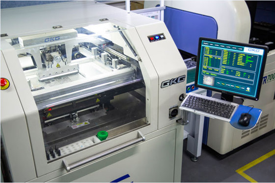Automatic solder paste printing machine