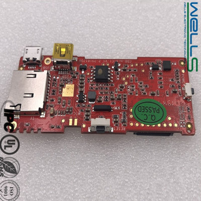 Turnkey Pcb Board Assembly 1.0MM Thickness HASL Surface Treatment Class 2 IPC