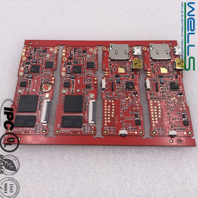 Electronic Turnkey PCB Assembly Service FR4 HASL ENIG OSP Surface Finishing