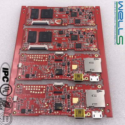 Electronic Turnkey PCB Assembly Service FR4 HASL ENIG OSP Surface Finishing