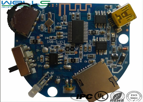 SMT Aluminum PCB Circuit Boards Assembly Fabrication 4 layers HASL Lead Free